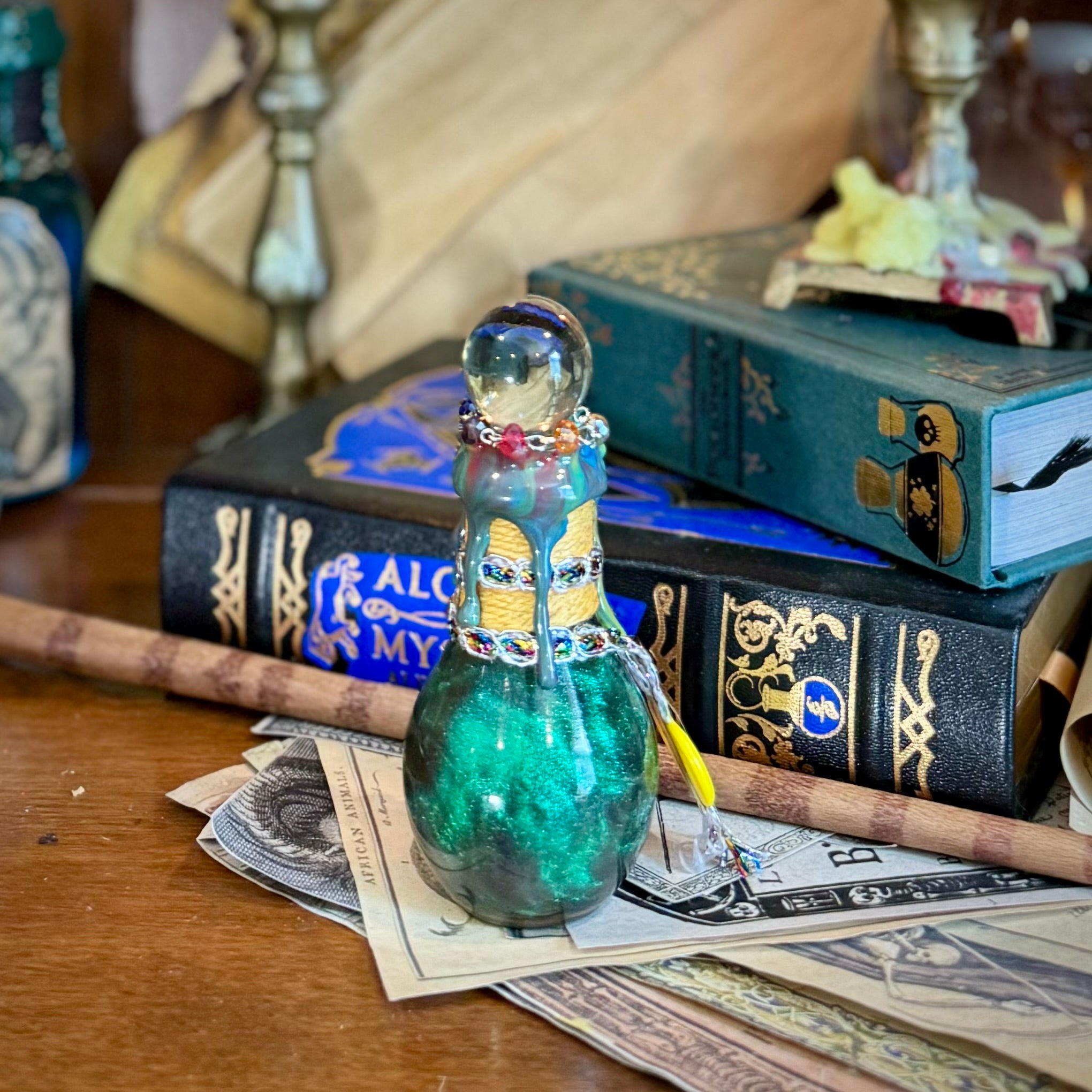 Elixir to Induce Euphoria, A Color Changing Potion Bottle Prop – Grim ...