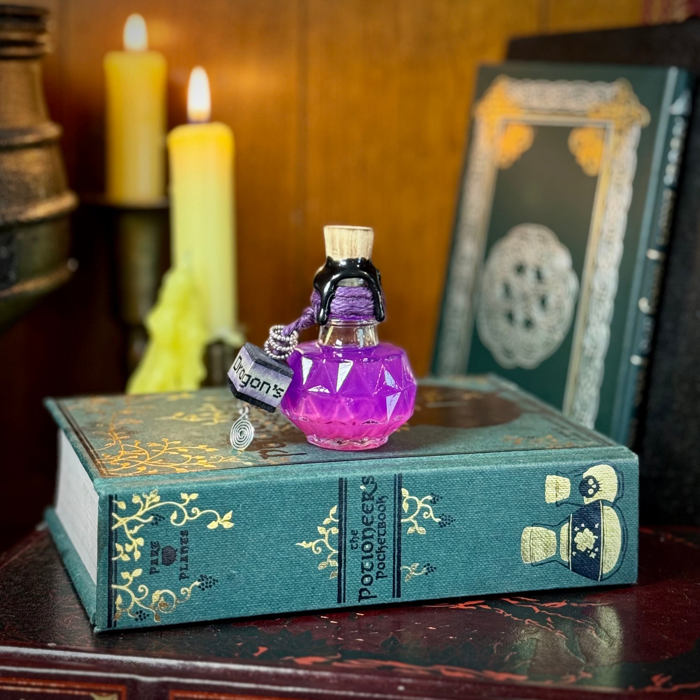 Dragon's Breath, A Mini Potion Bottle Fidget – Grim Sweetness Apothecary
