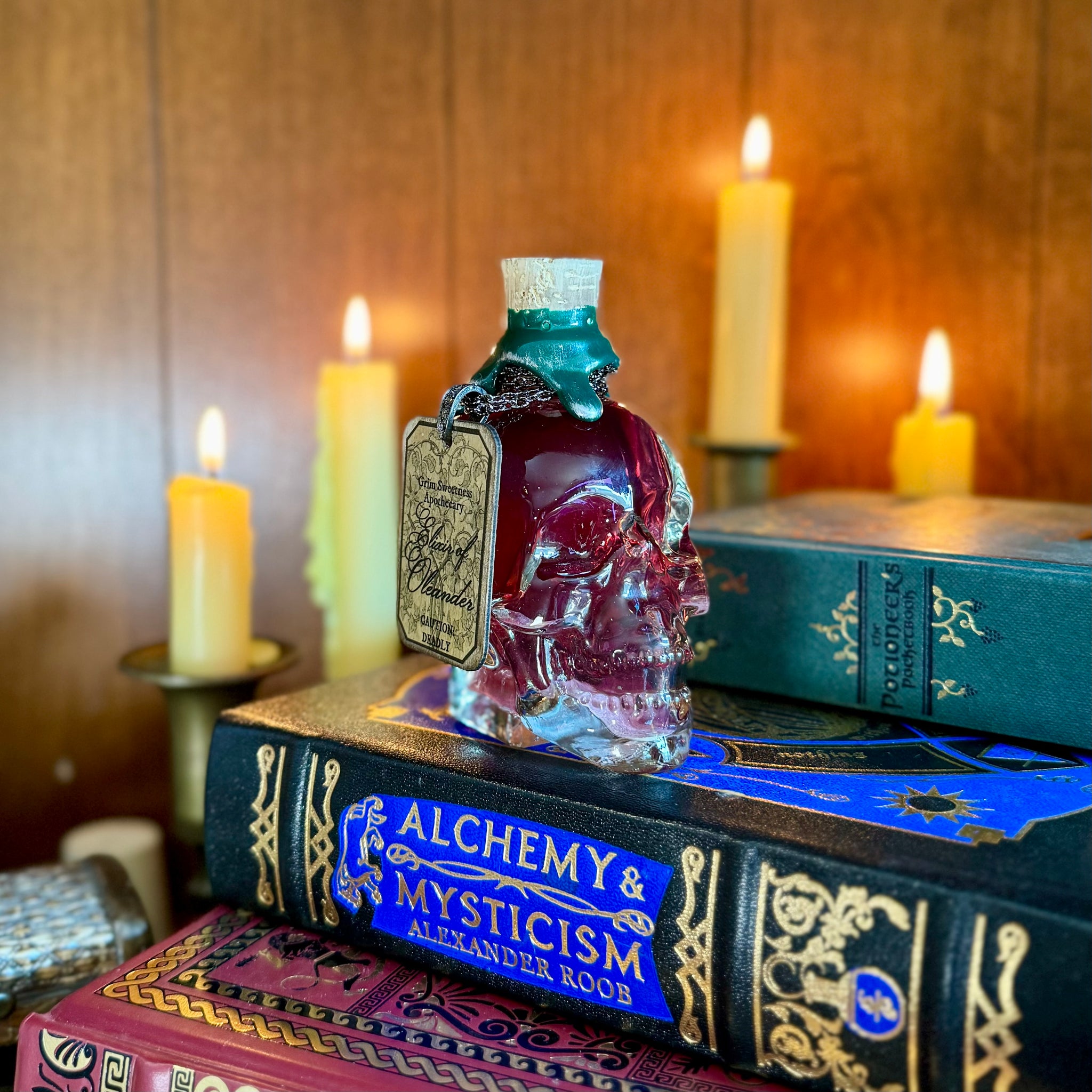 Elixir of Oleander, A Color Changing Potion Bottle Prop – Grim ...