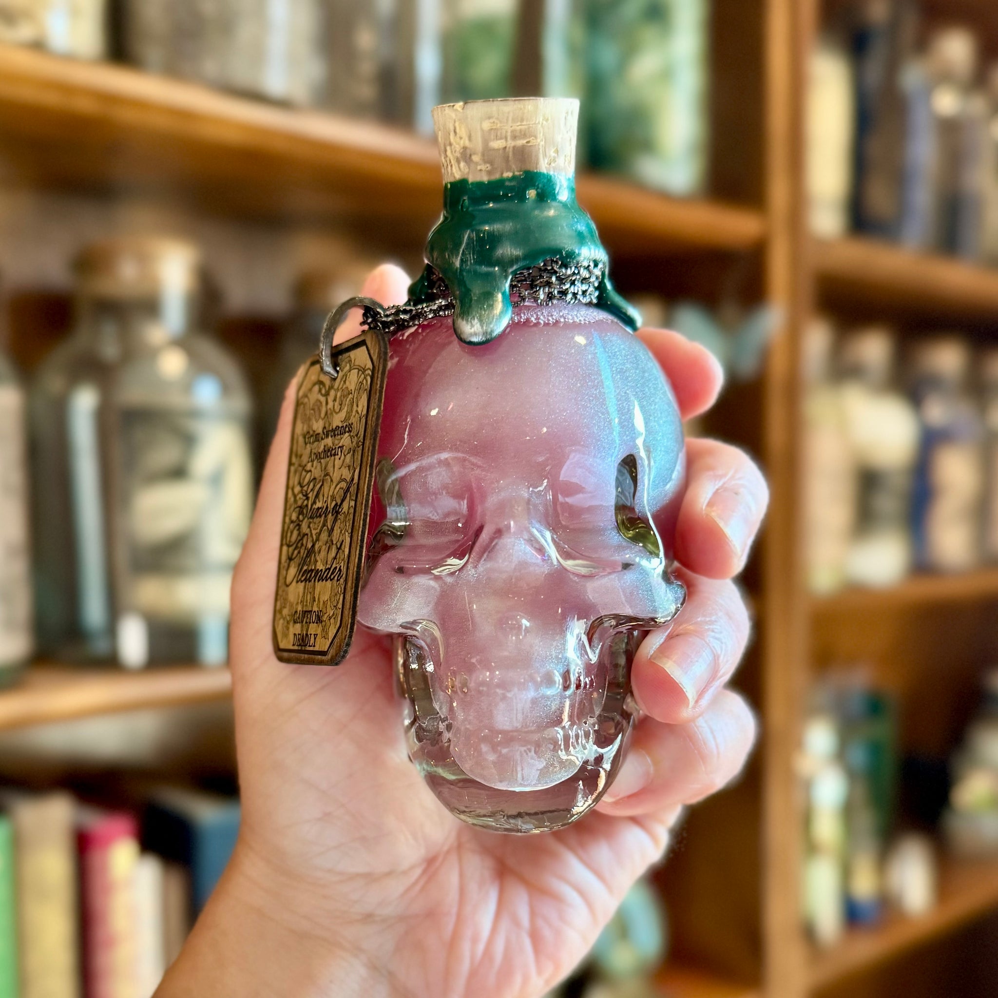 Elixir of Oleander, A Color Changing Potion Bottle Prop – Grim ...