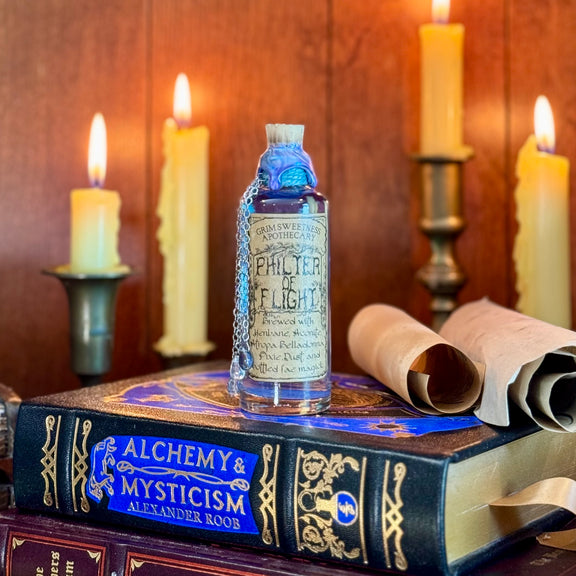 Philter of Flight, A Color Change Fairy Potion Bottle Prop – Grim ...