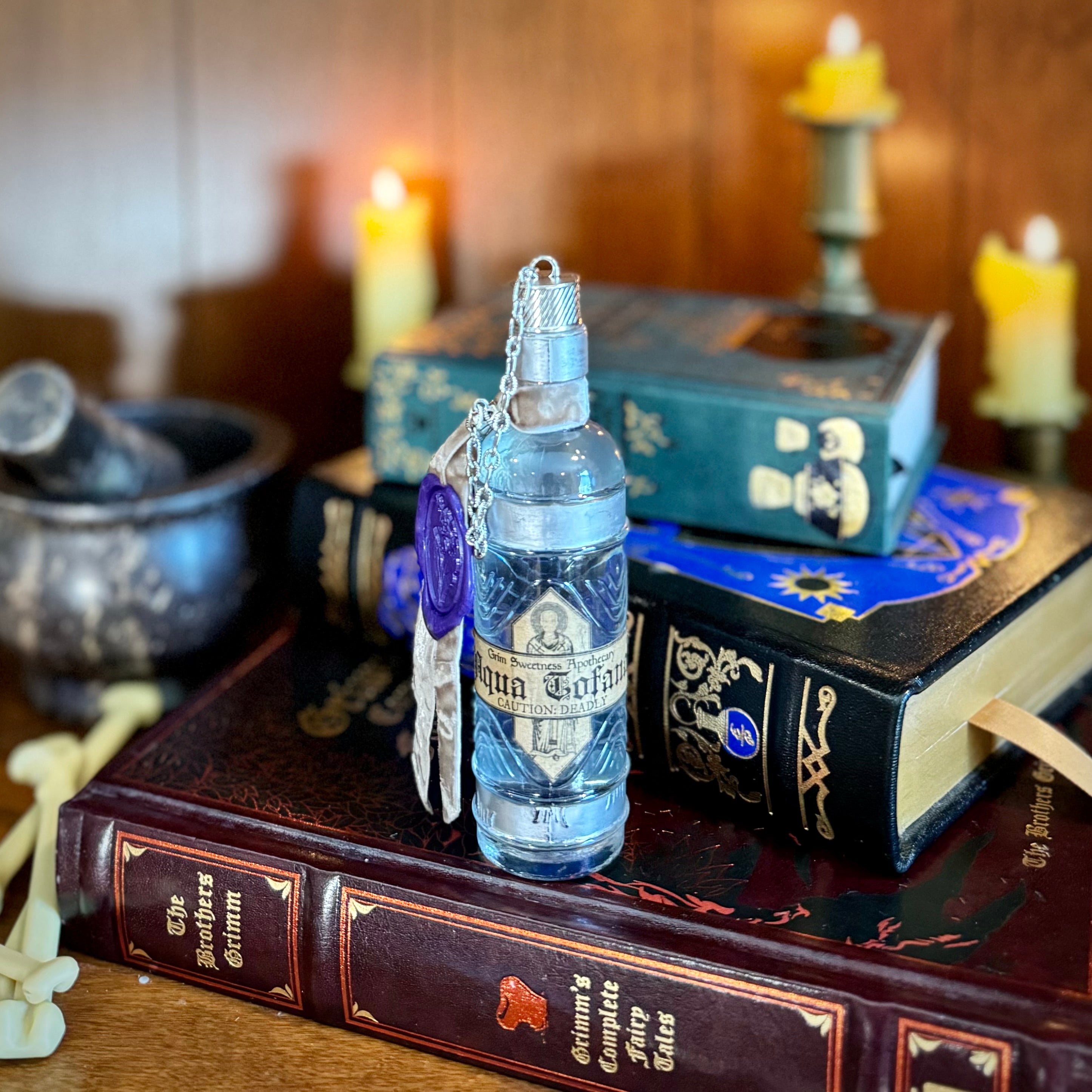 Magical apothecary bottle props that swirl. change color and glow ...