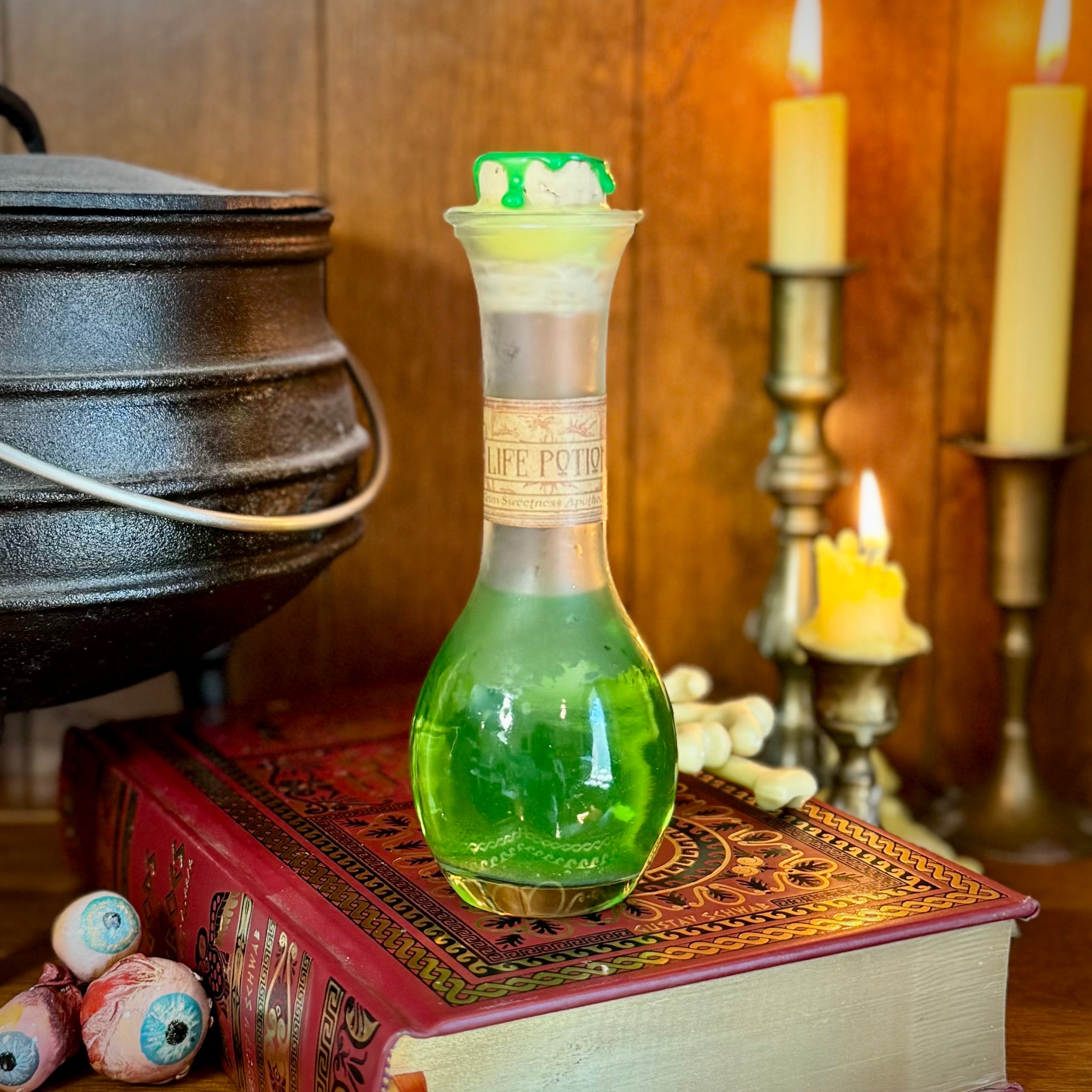 Life Potion, A Hocus Pocus Inspired Decorative Potion Bottle – Grim ...