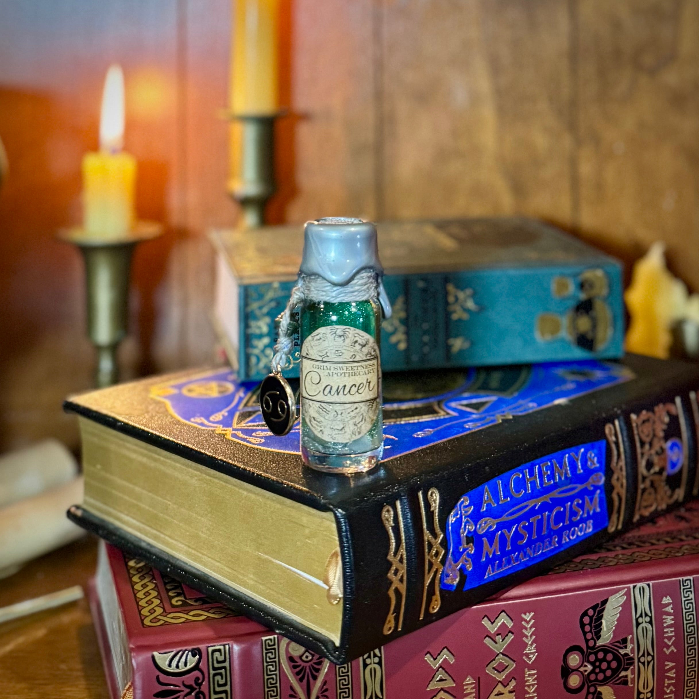 Cancer, A Zodiac Themed Mini Potion Bottle Fidget – Grim Sweetness ...