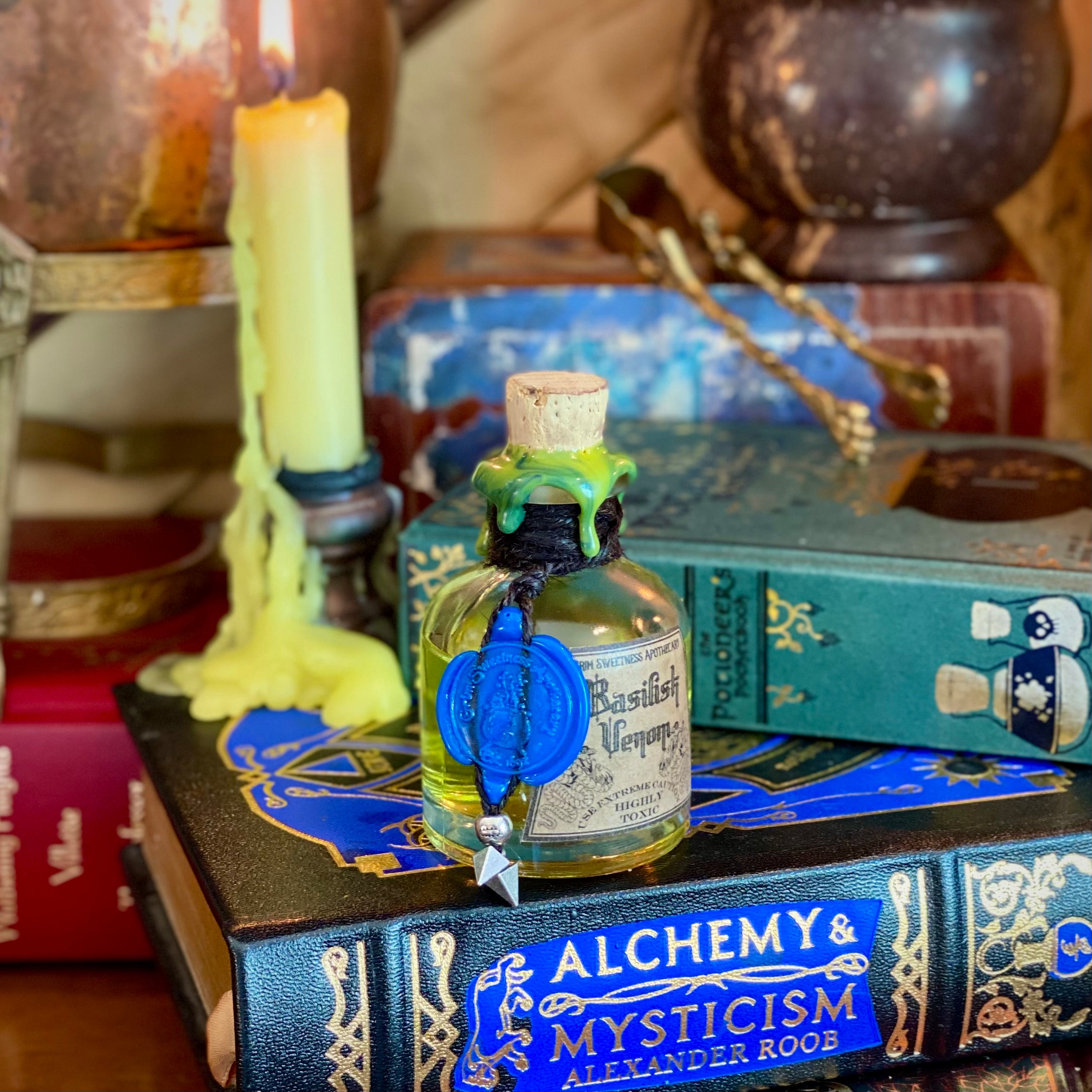Magical apothecary bottle props that swirl. change color and glow ...