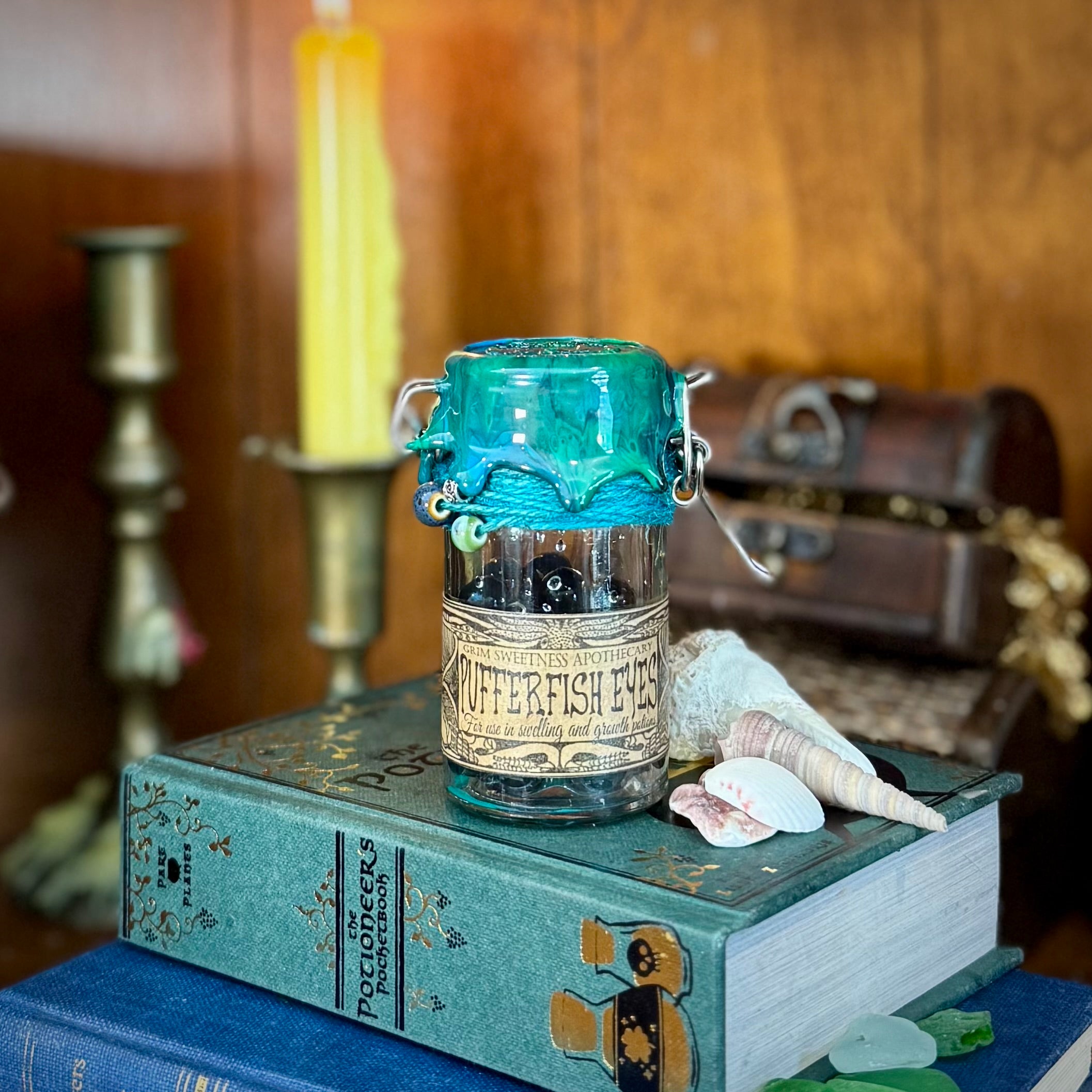 Pufferfish Eyes, A Potion Ingredient, Apothecary Jar Prop – Grim ...