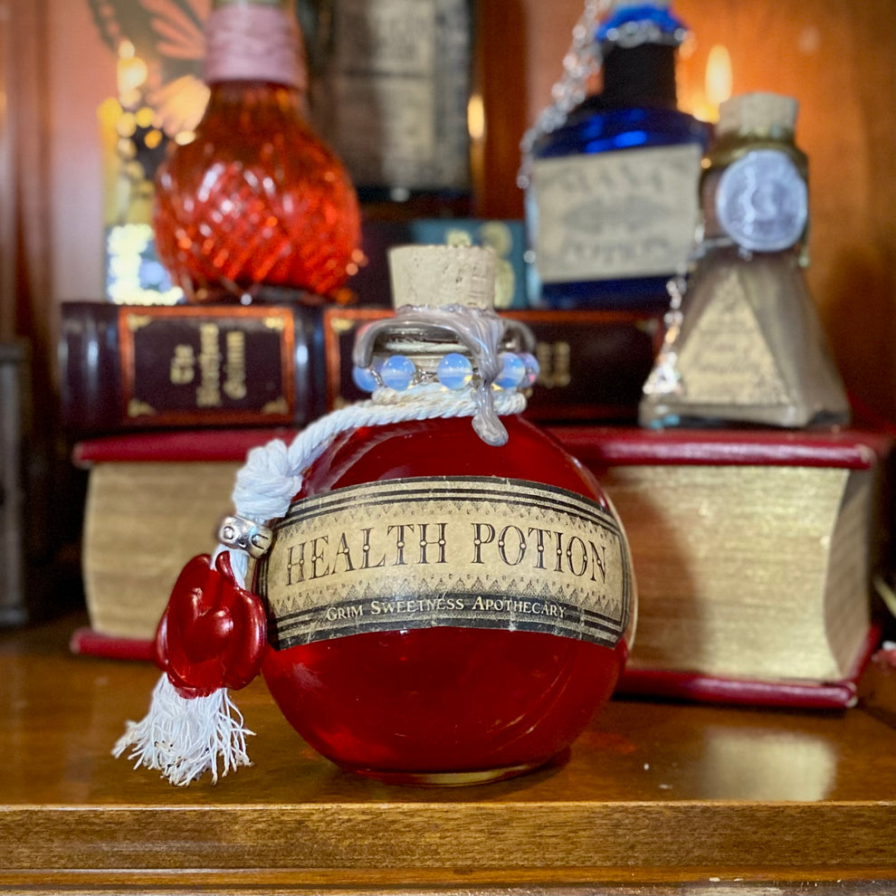 Magical apothecary bottle props that swirl. change color and glow ...