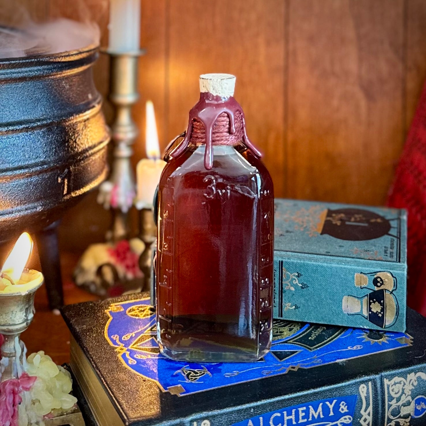 Stewed Mandrake Root, A Color Changing Potion Bottle Prop – Grim ...