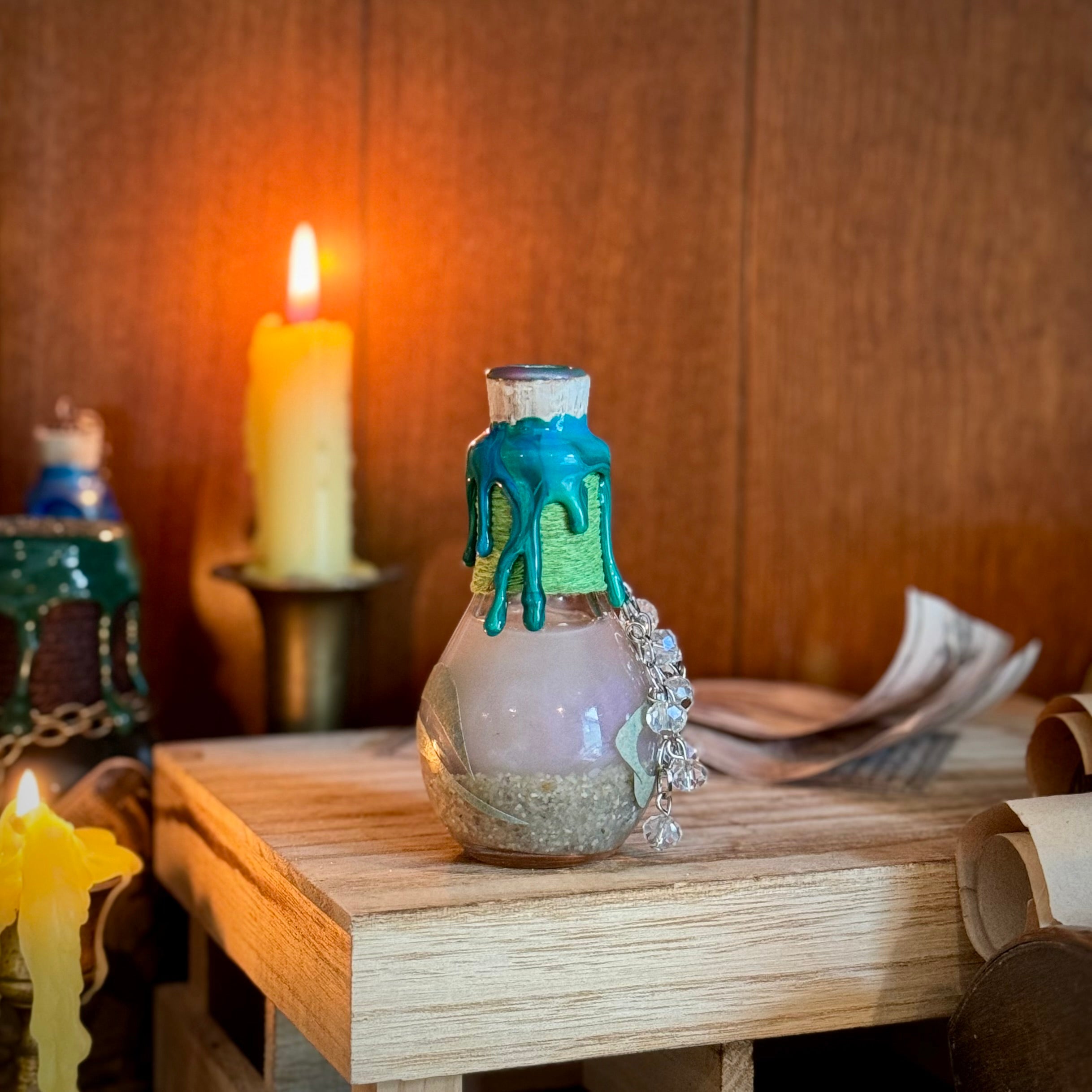 Mermish Tears, A Stormy Ocean Potion Bottle Prop – Grim Sweetness ...