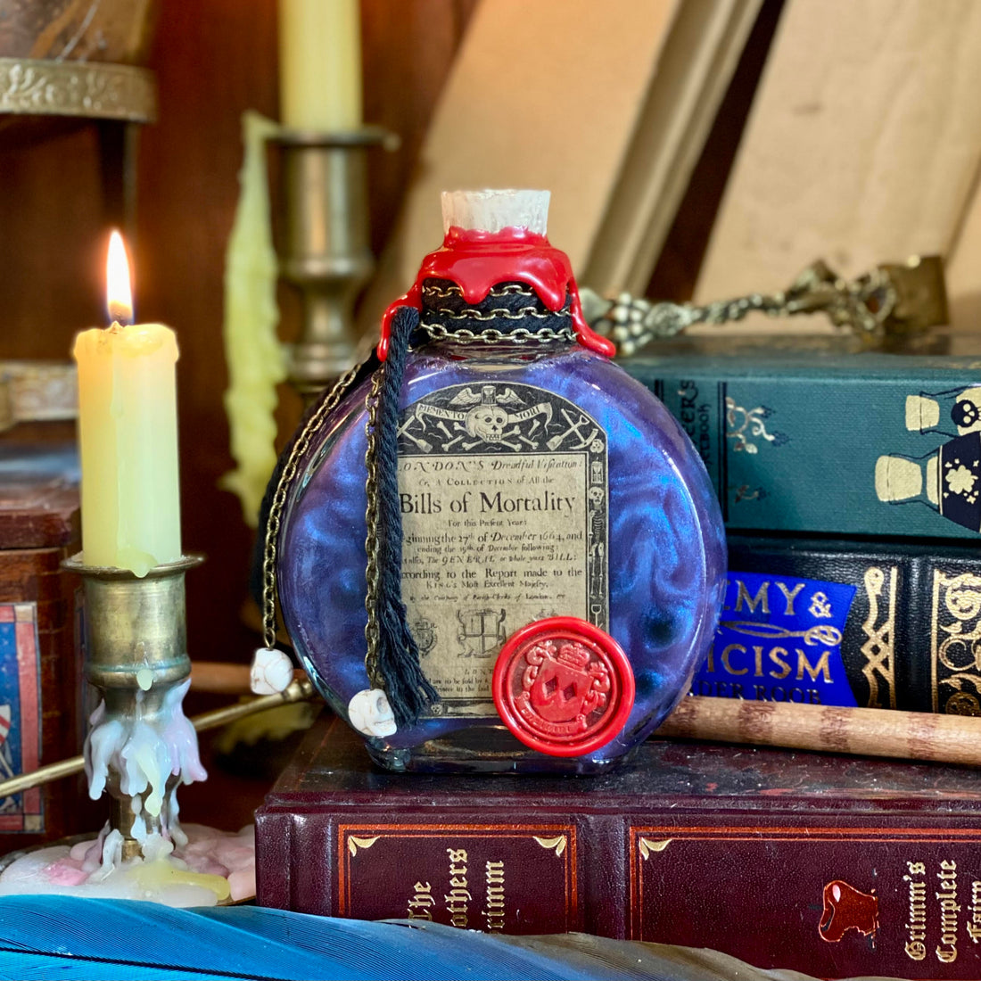 Bubonic Tonic, Color Change Plague Potion Prop – Grim Sweetness Apothecary