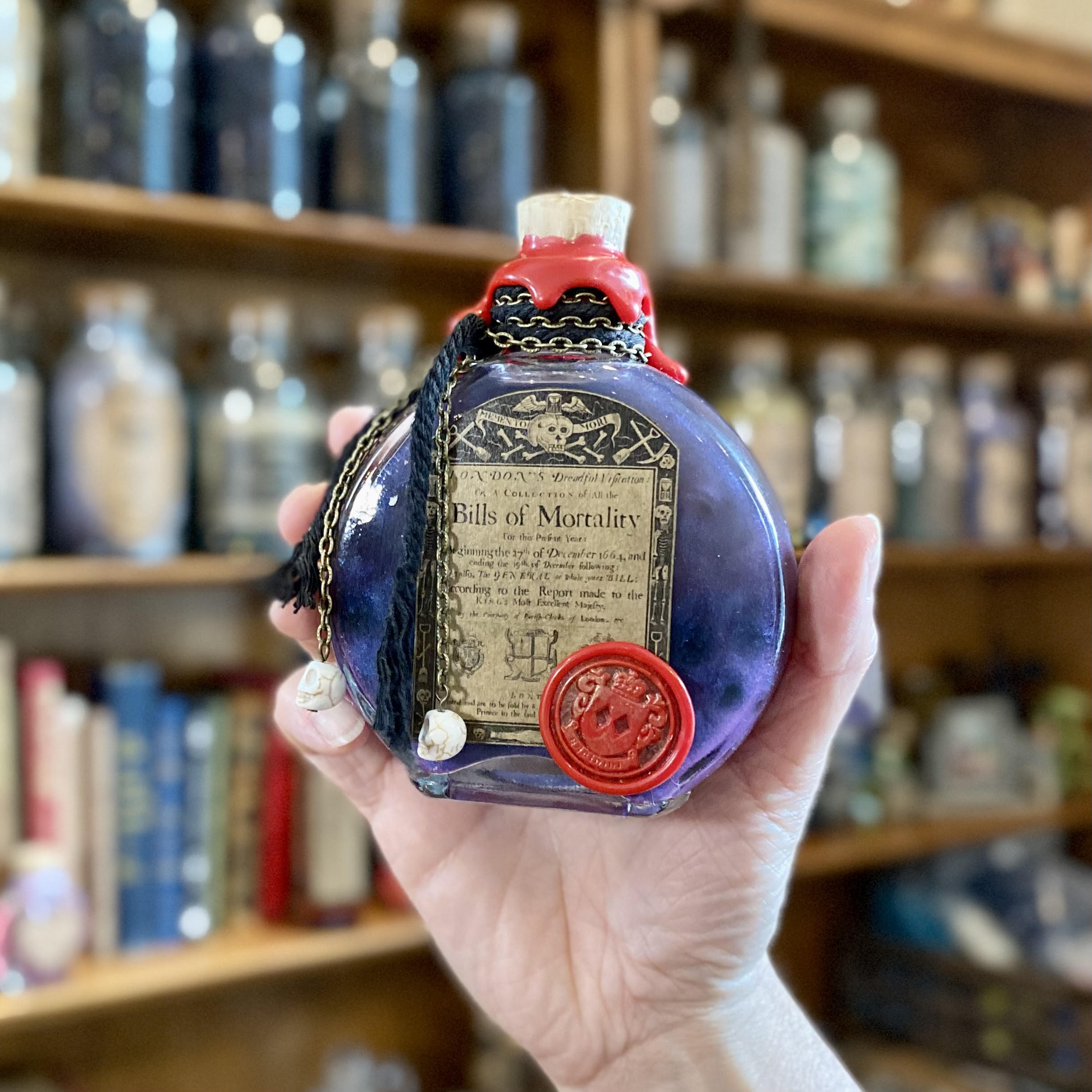 Bubonic Tonic, Color Change Plague Potion Prop – Grim Sweetness Apothecary