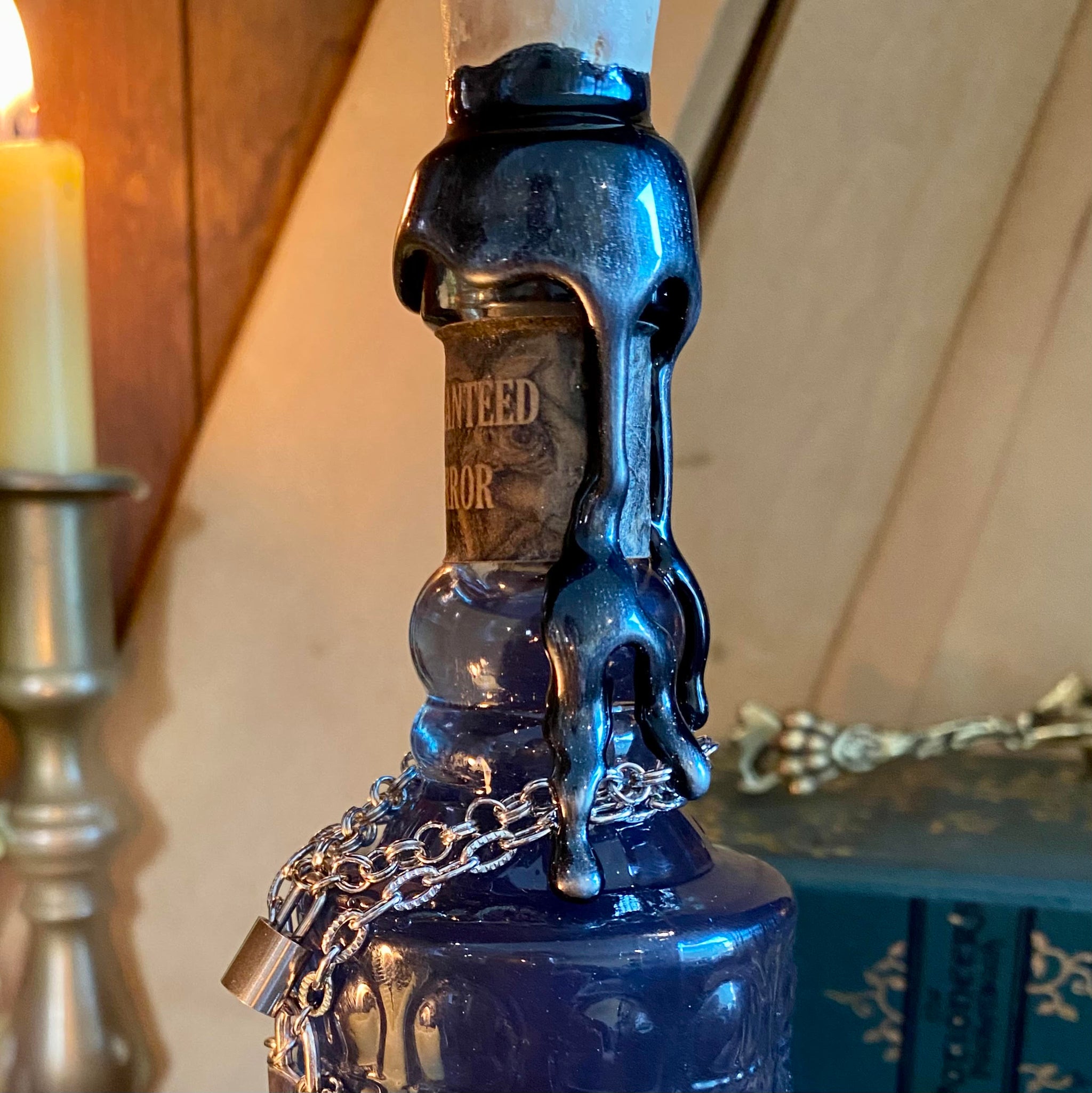 Bottled Nightmares, A Swirling Night Sky Potion Bottle – Grim Sweetness ...
