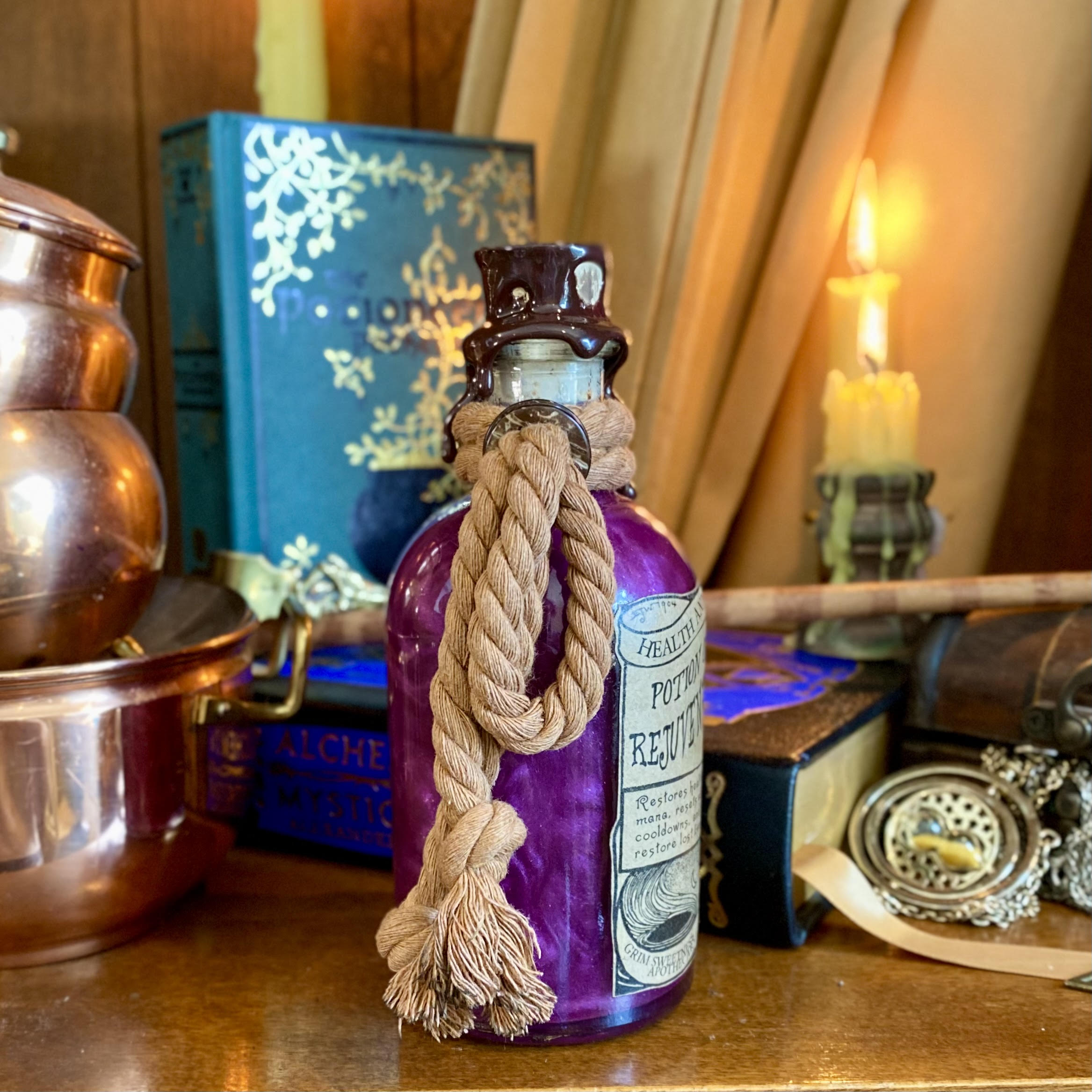 Potion of Rejuvenation, A Color Changing Potion Bottle Prop – Grim ...