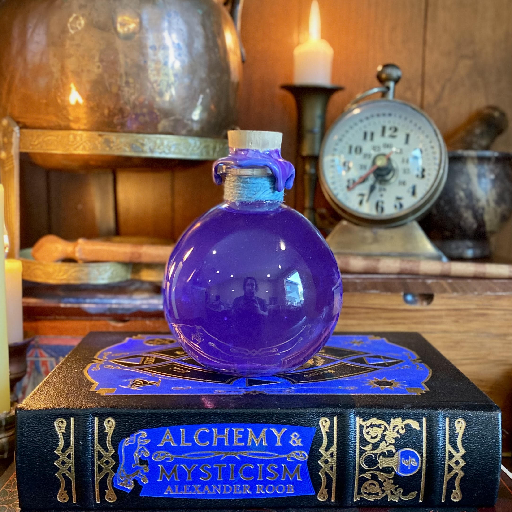 Wolfsbane Potion, Color Changing Potion Bottle – Grim Sweetness Apothecary